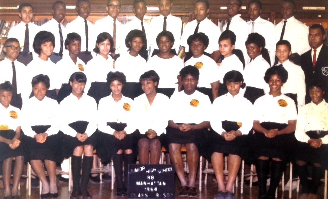 Mr. Edouard Plummer's 9th grade class, where Deborah Lucas-Davis is ...